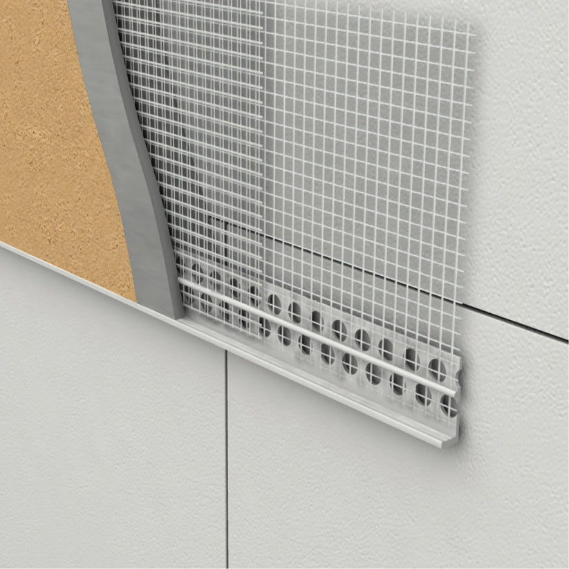 uPVC Stop Bead with Mesh (2.5m) – Next Day Render